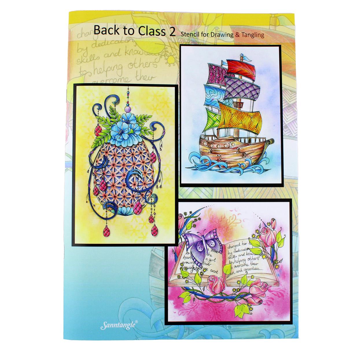 Sanntangle - Back To Class Volume 2 Stencil & Booklet Set | HobbyMaker
