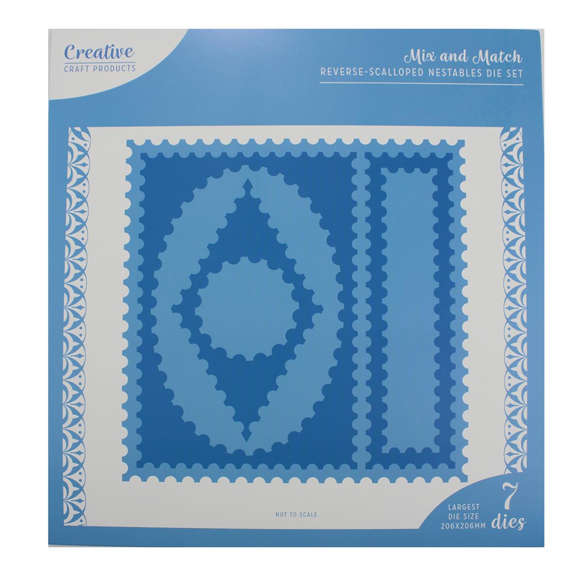 Creative Craft Products Nesting Dies Collectables Mix & Match Reverse ...