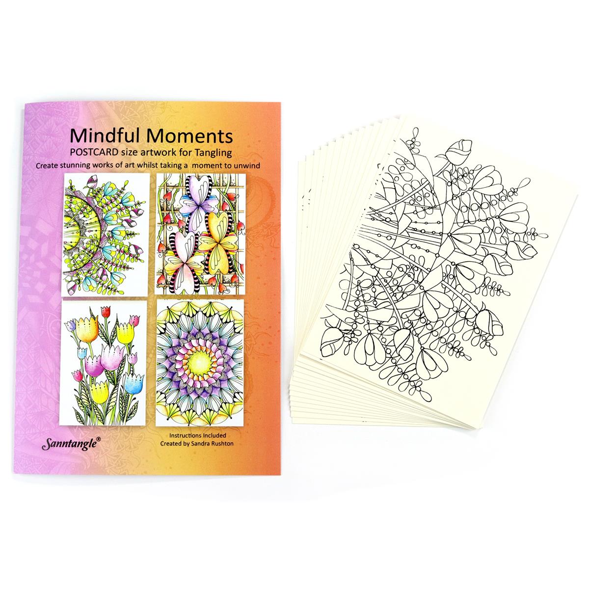 Sanntangle - Mindful Moments Artwork Pack - Pack of 16 images (2 of ...