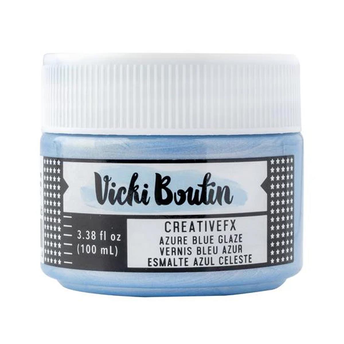 VB Creativfx Texture Paste, Azure Blue Glaze | HobbyMaker