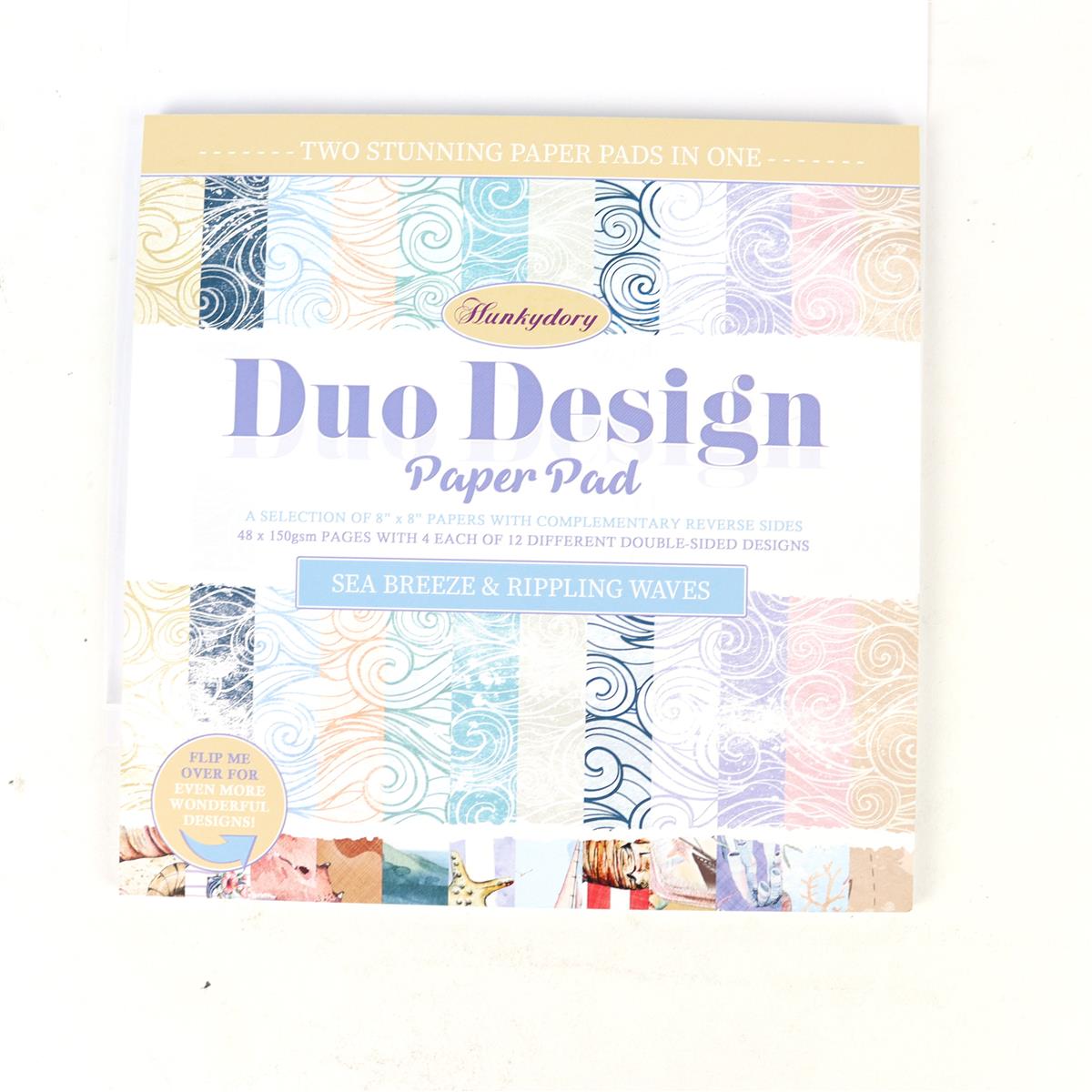 Duo Design Paper Pads - Sea breeze & Rippling Waves | HobbyMaker