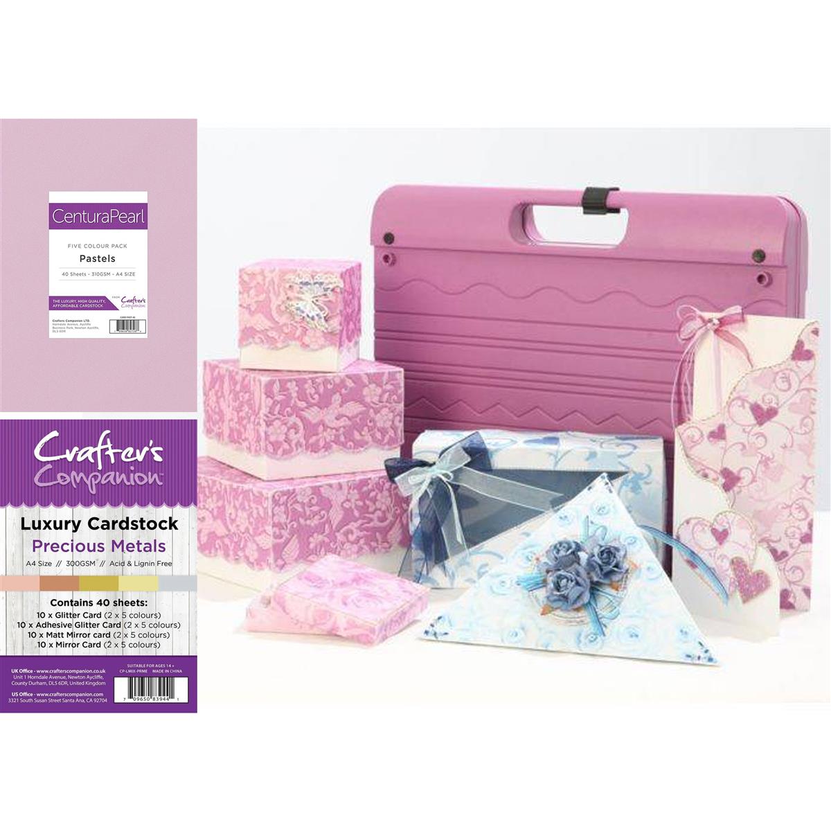 The Ultimate Crafter's Companion Pro & Card Selection - 120 Sheets ...