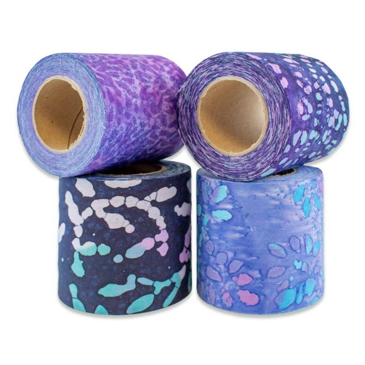 Craft Yourself Silly Batik Purple Roll Bundle | SewingStreet