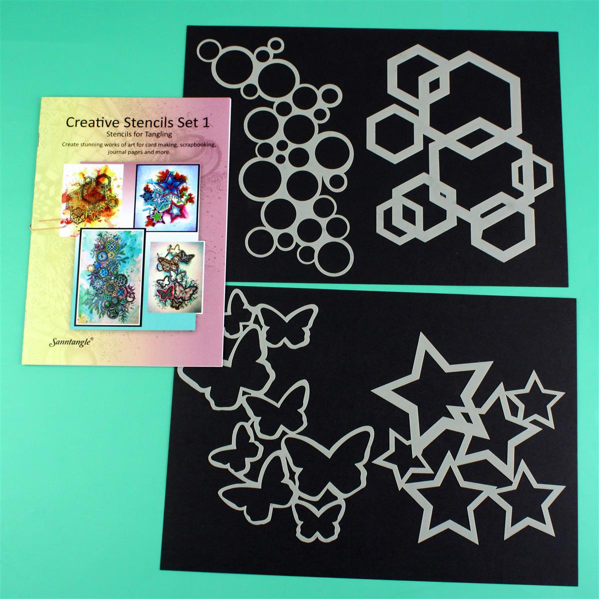 Creative Stencils - Set 1 | HobbyMaker