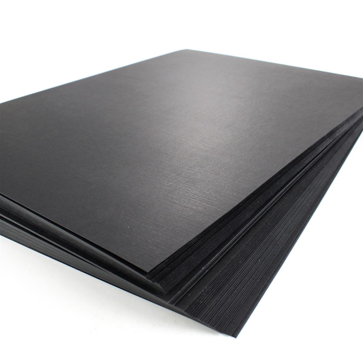 Paper Dienamics - Black Linen Embossed Card Bundle | HobbyMaker