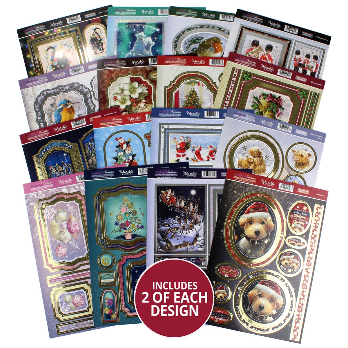 Hunkydory Topper Favourites - Collection No. 7 - Contains 32 x 300gsm ...