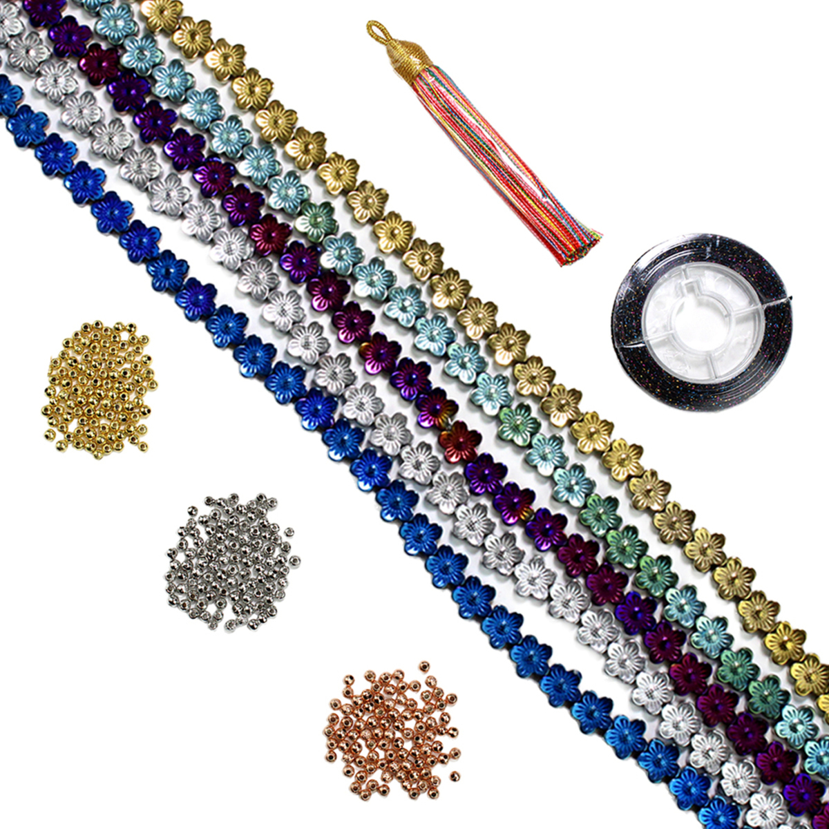 Hematite Flower Project With Downloadable Instructions By Alison Tarry ...