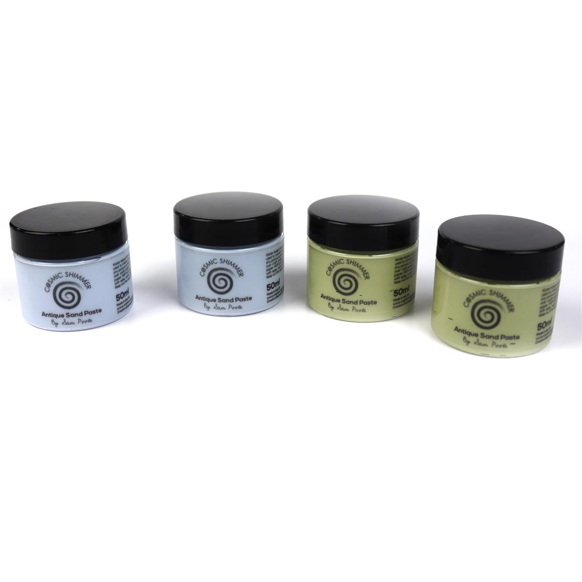 Cosmic Shimmer Sam Poole Antique Sand Paste - Set of 2 - Set A | HobbyMaker
