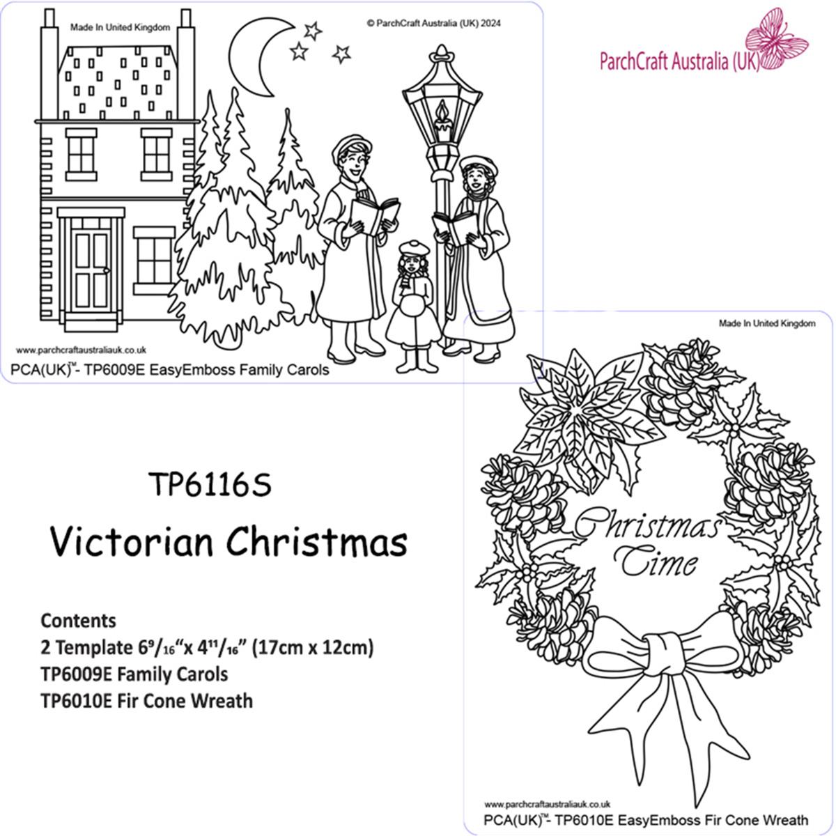 ParchCraft Australia (UK) - Victorian Christmas - 2 Small Templates ...
