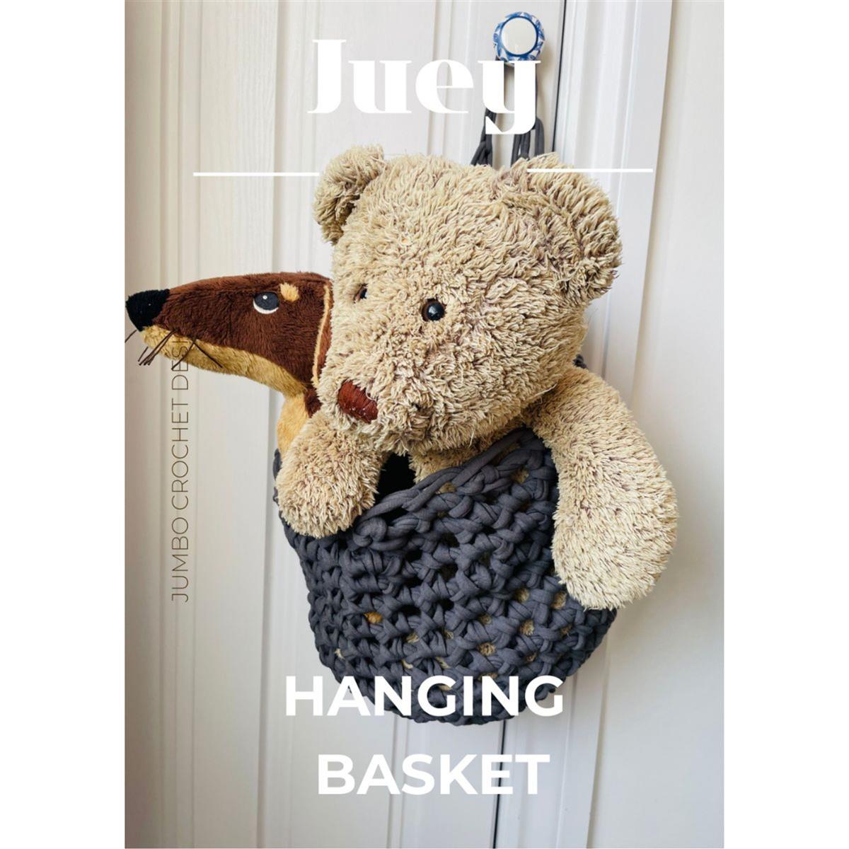 Juey Jumbo Hanging Basket Crochet Instructions | SewingStreet
