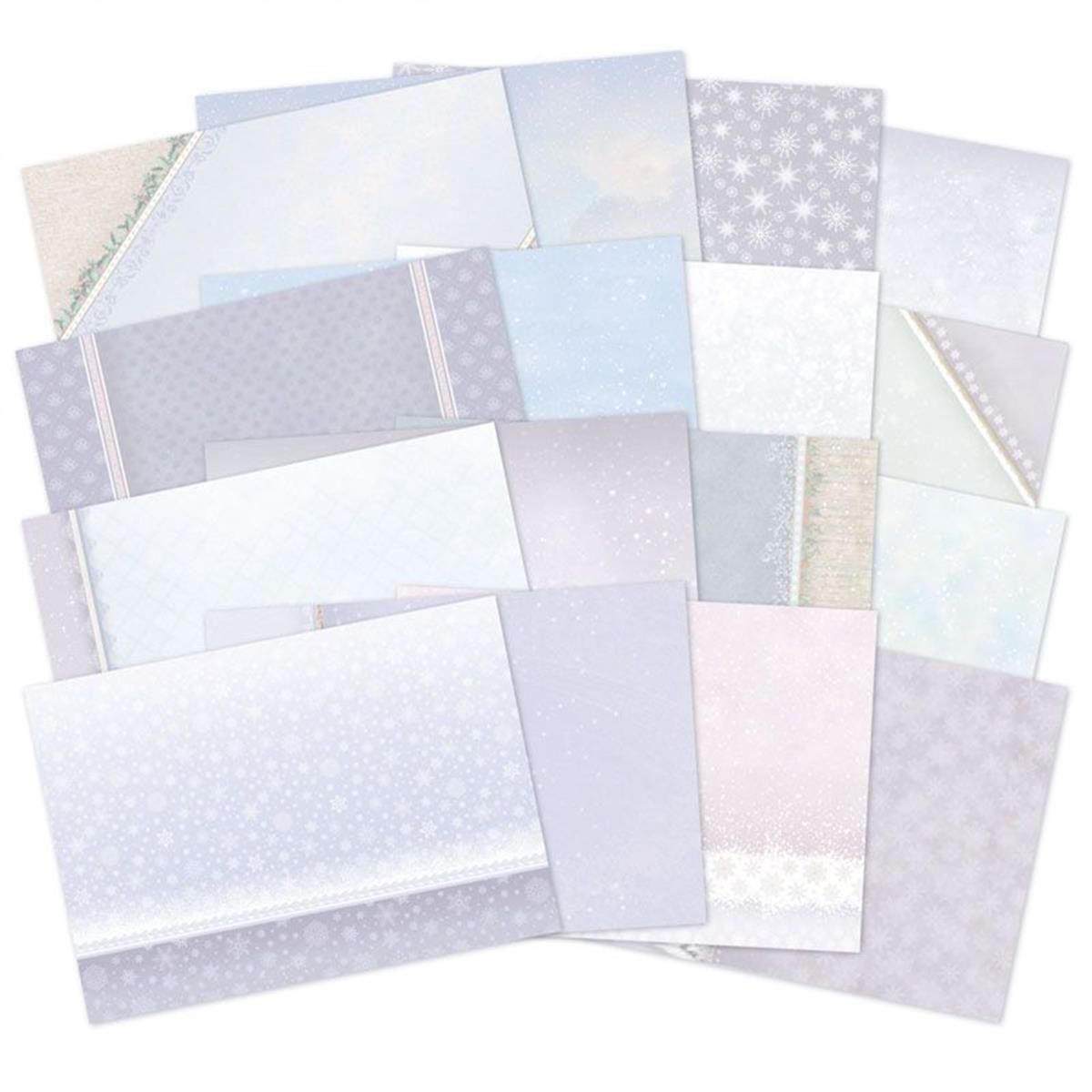 Snowy Days Luxury Card Inserts, Contains 16 x 140gsm A4 Card Inserts ...