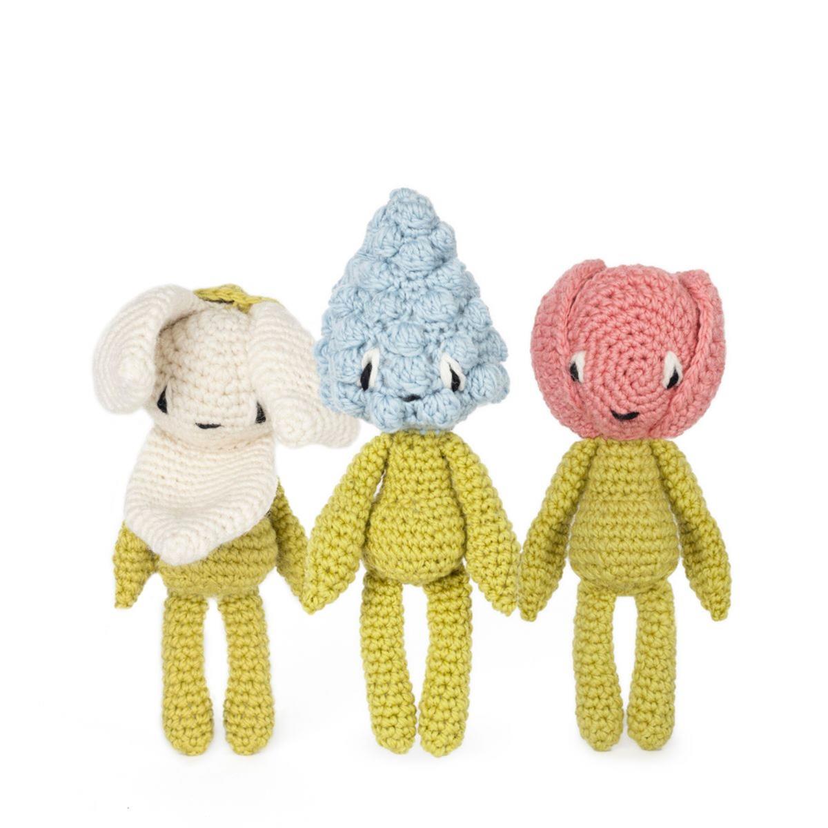 TOFT Mini Spring Flowers Trio | SewingStreet