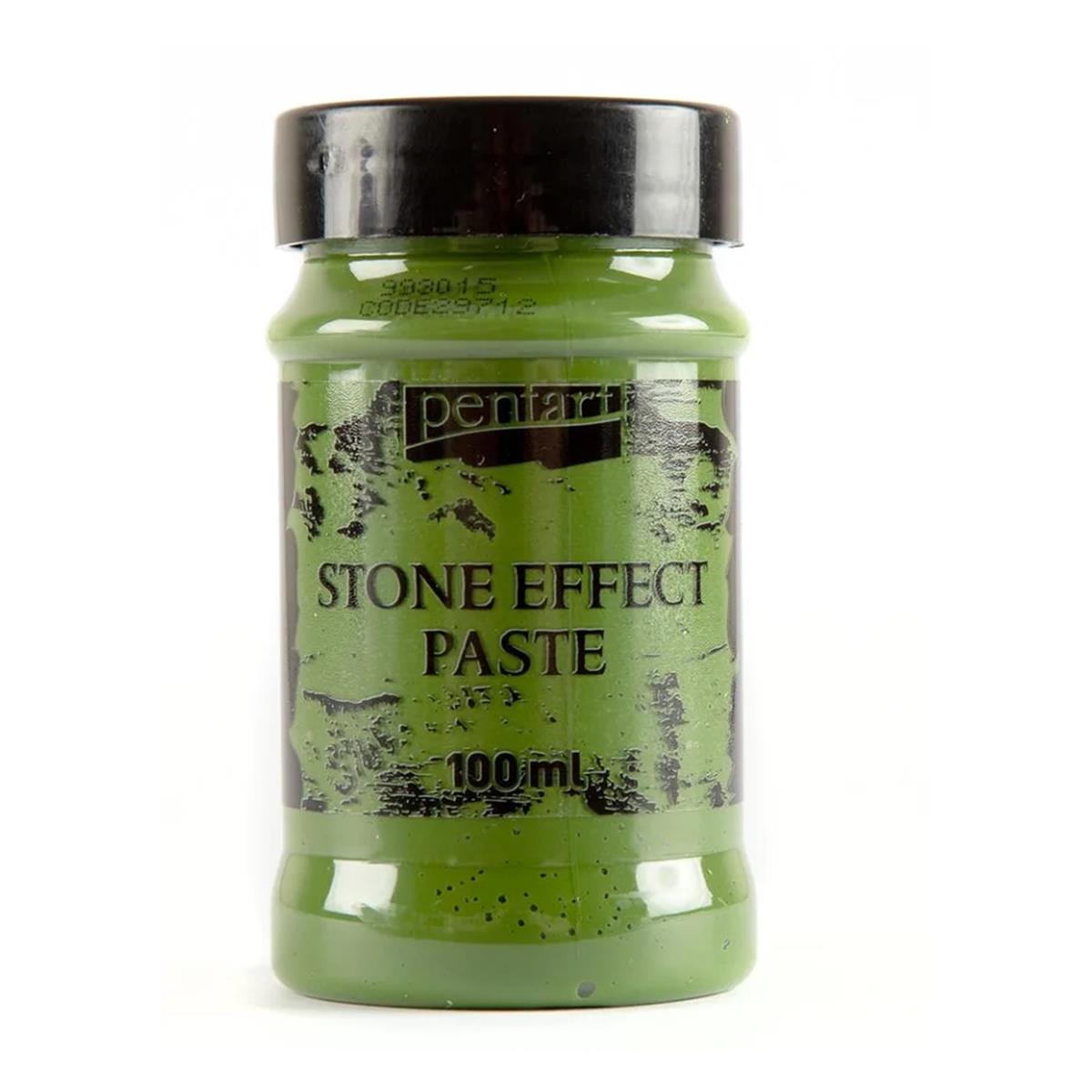 Pentart - Stone Effect Paste 100ml - Green Granite | HobbyMaker
