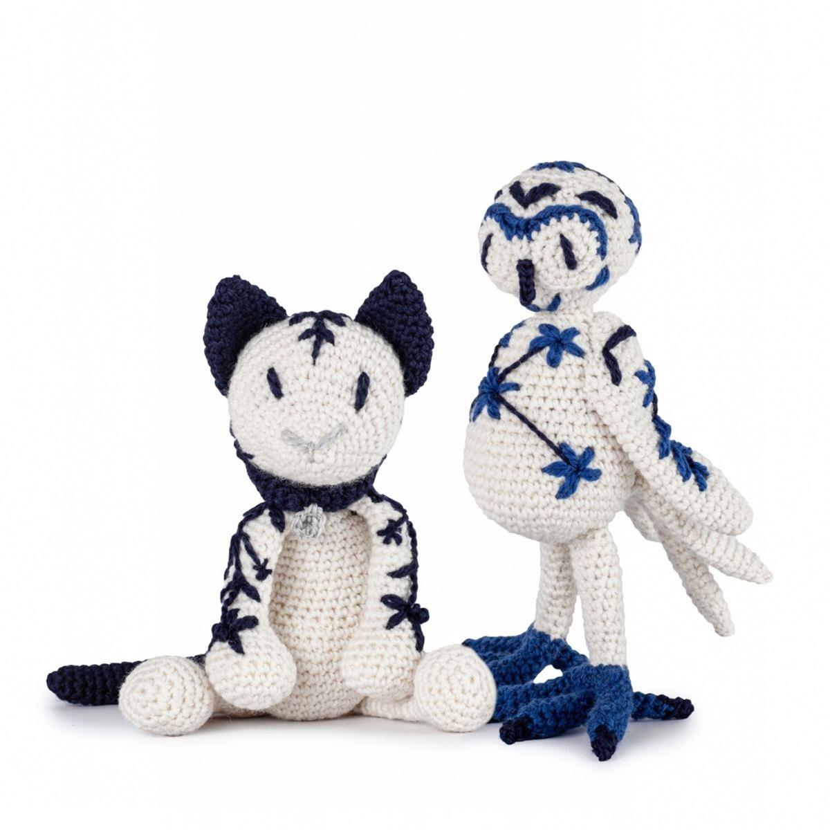TOFT Owl & the Pussy Cat Figurines Kit | SewingStreet