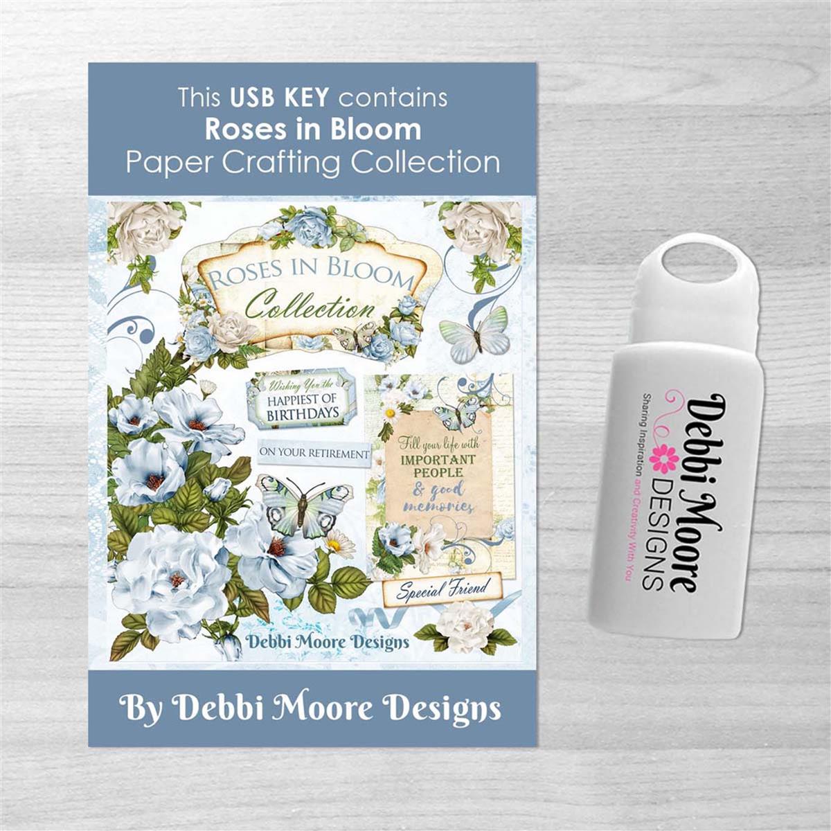 Roses in Bloom USB Key | HobbyMaker
