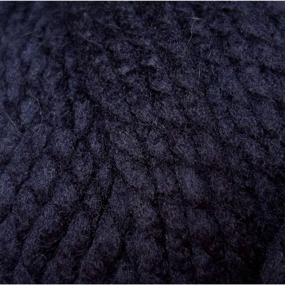 Juey Jumbo 1 x 100gm Ball Vegan Super Chunky Yarn - Navy | SewingStreet