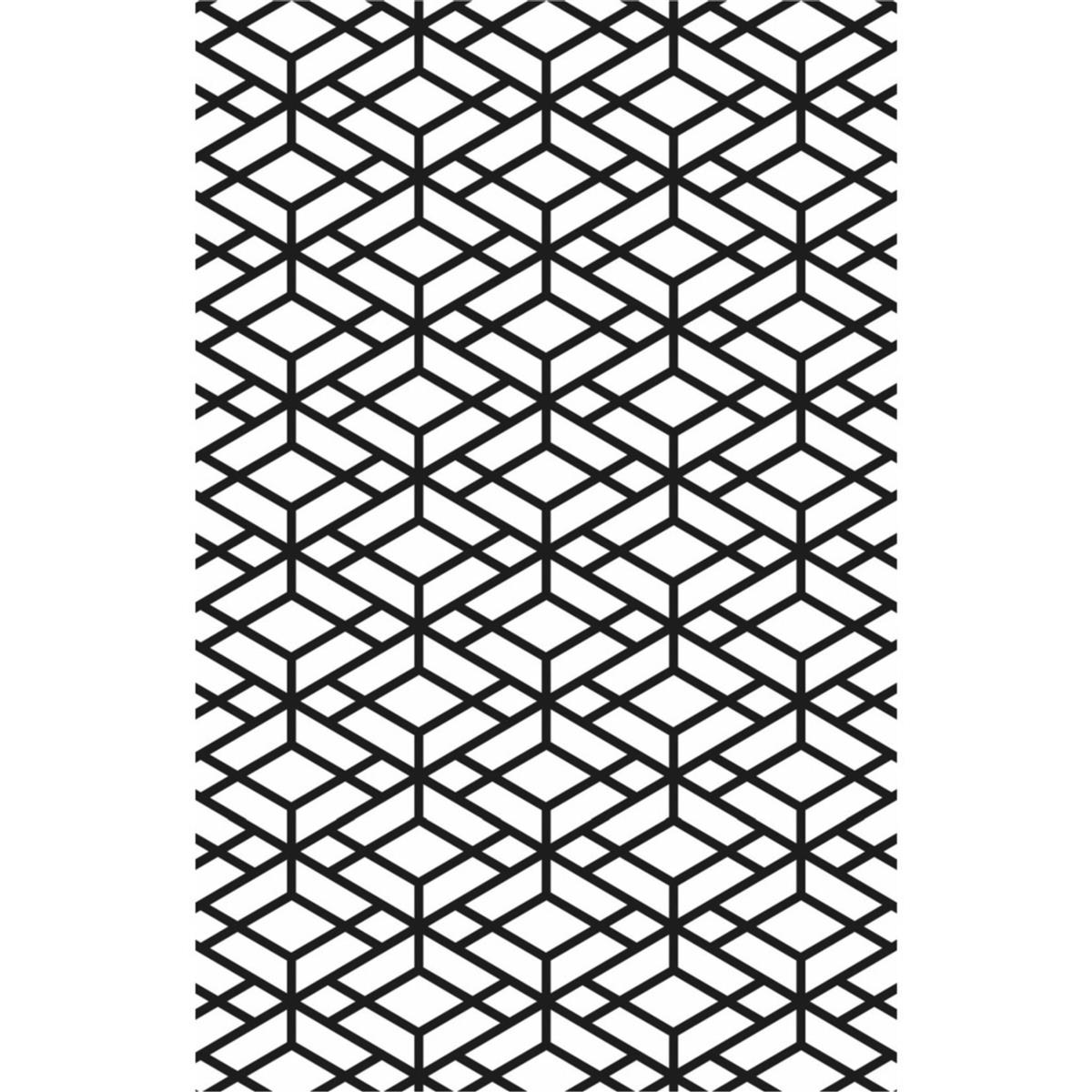 A6 Geometric Blocks A6 Stamp | HobbyMaker