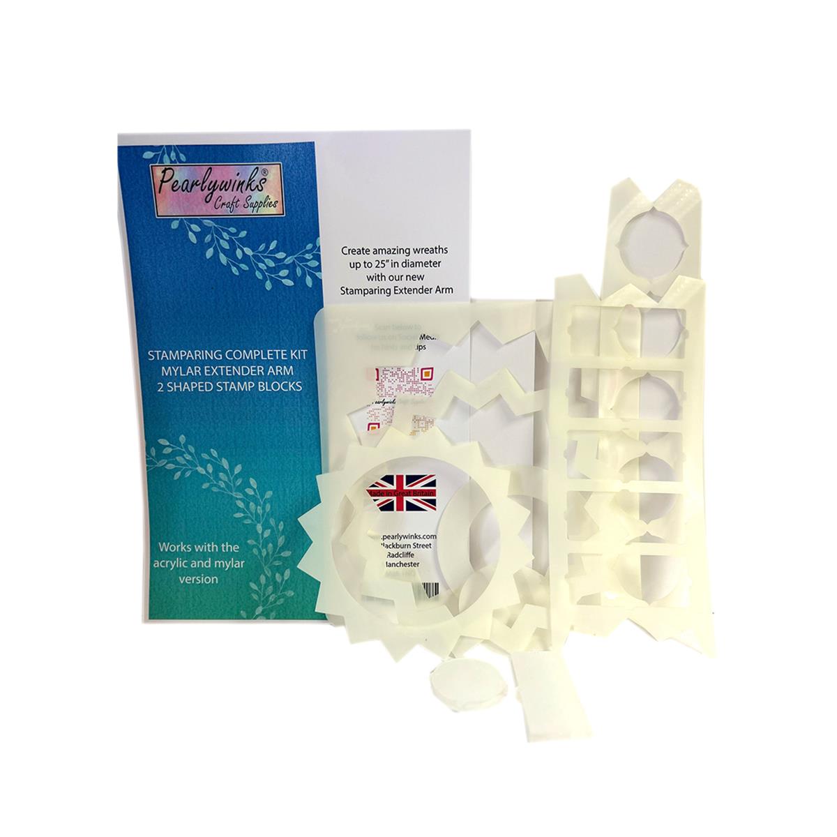 Mylar Stamp a Ring with Extender & 2 Stamping blocks | HobbyMaker