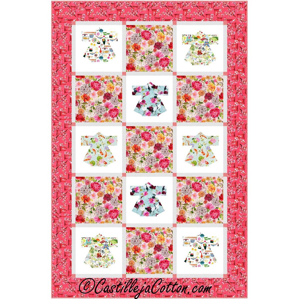 Kyoto Kimonos Quilt Pattern | SewingStreet