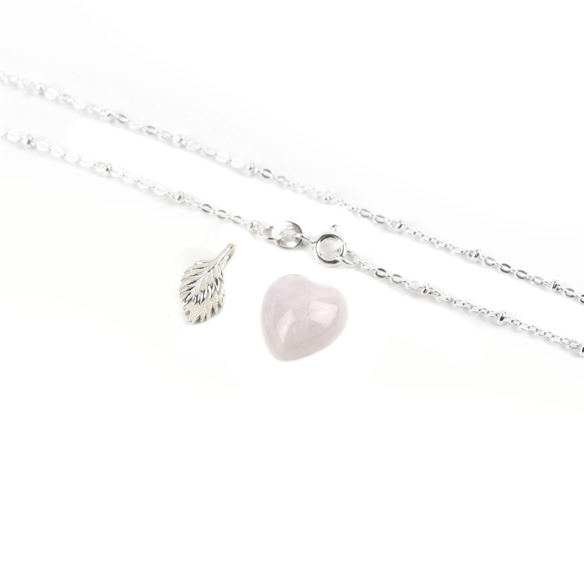 Silver & Jade - Sterling Silver Decorative Bails & Chain With A Jadeite ...