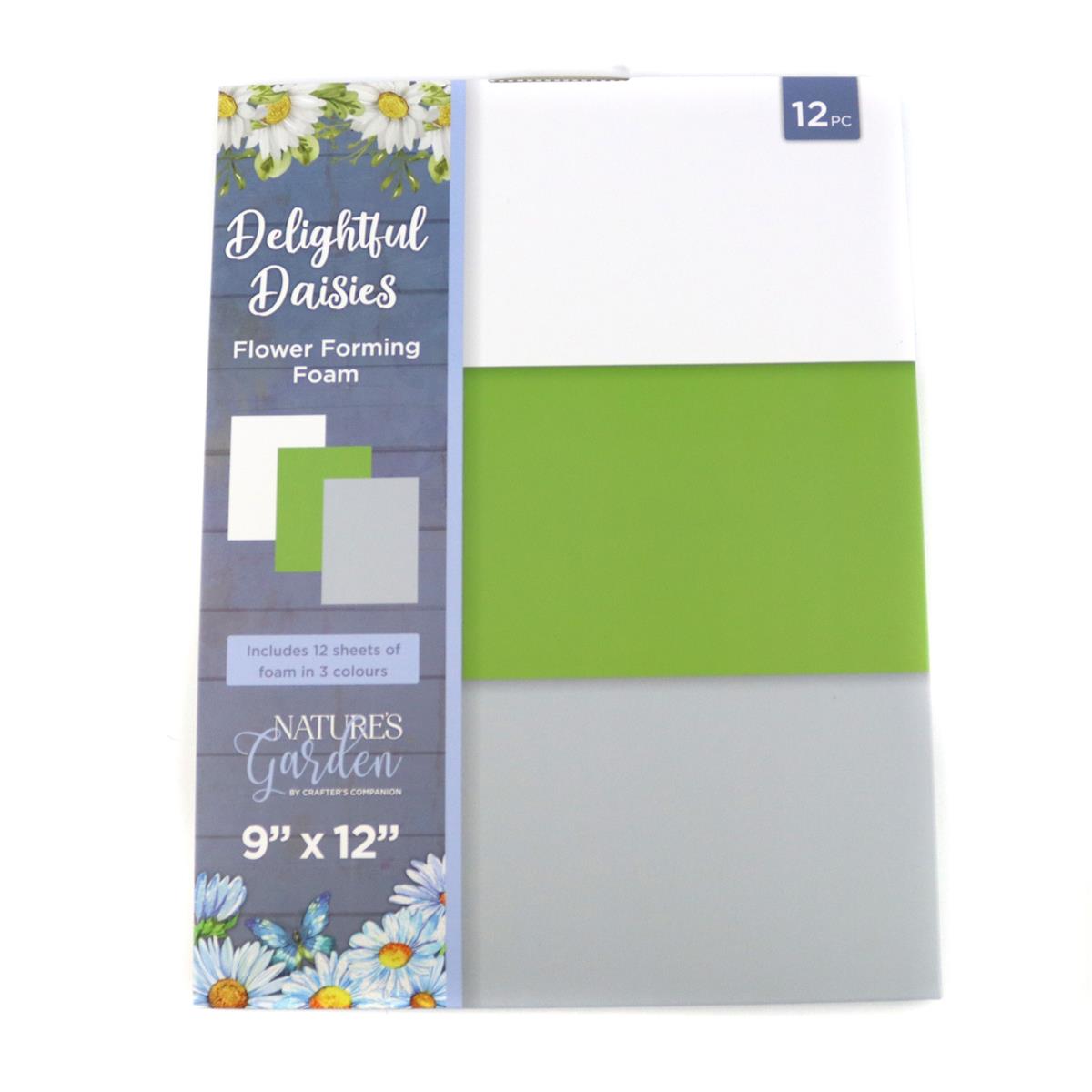 Delightful Daisies - 9 x 12 Flower Forming Foam Pack - 12 Sheets ...