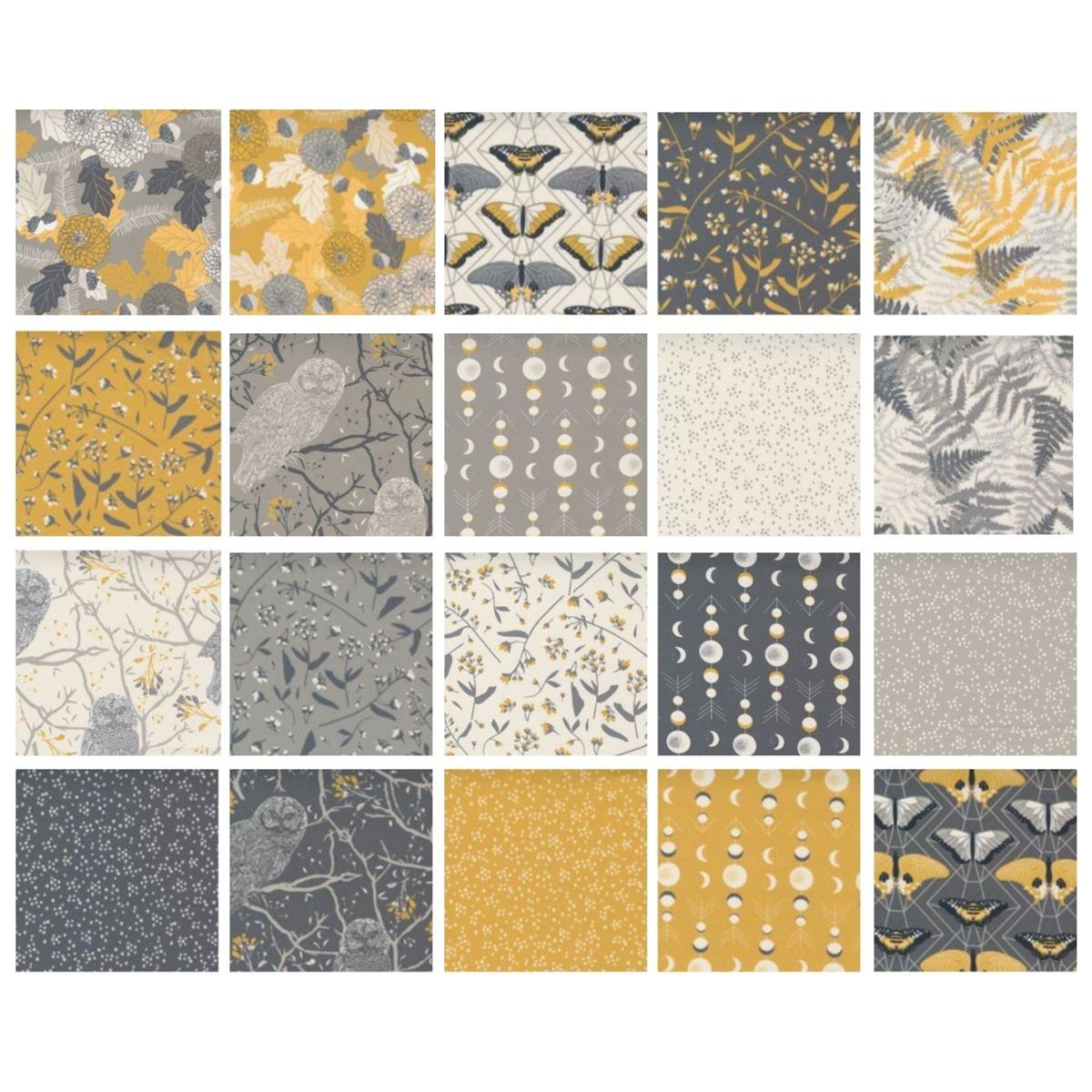 Moda Through the Woods Fat Eight Pack - 20 Pieces | SewingStreet