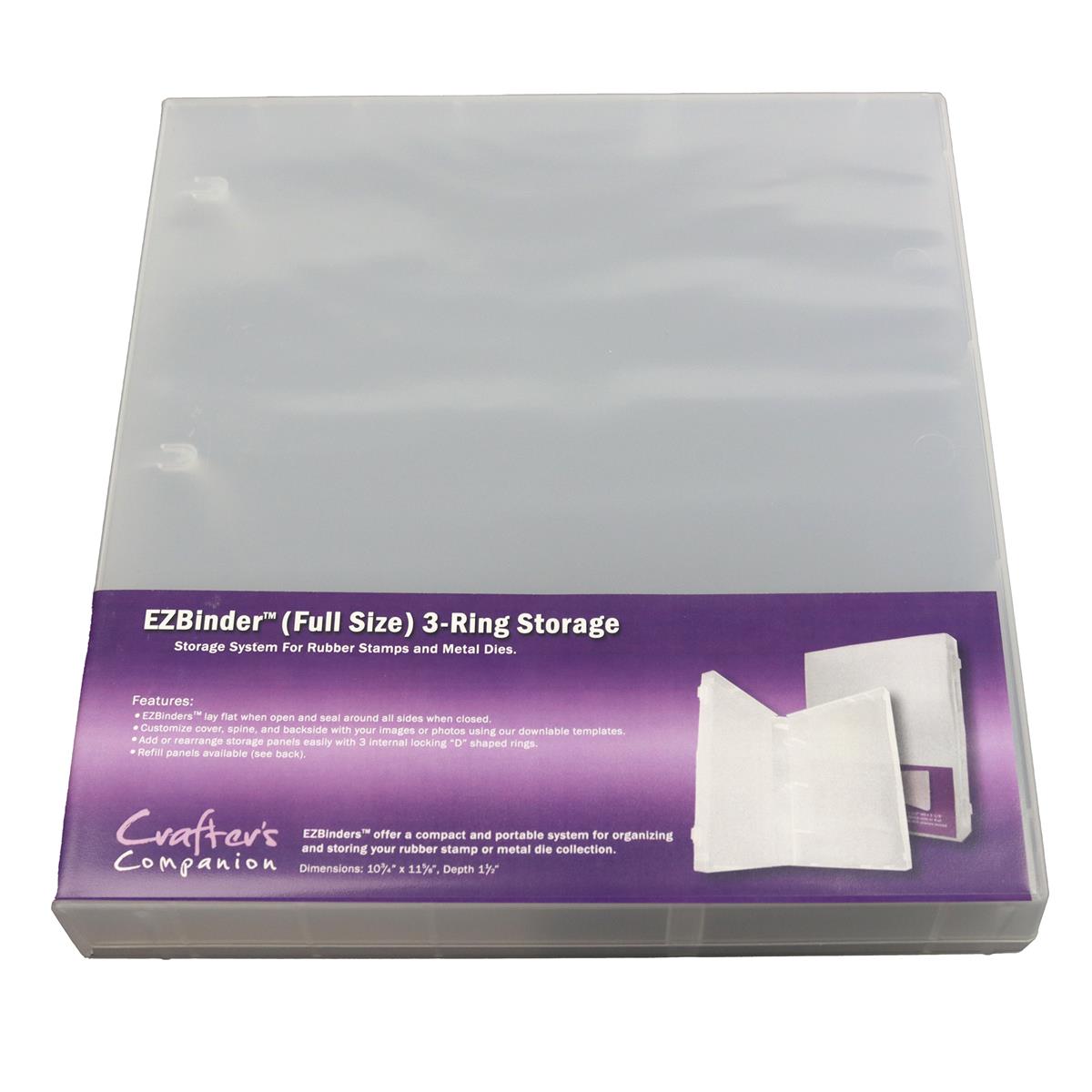 EZ Mount Clear Enclosed Full Size Binder | HobbyMaker