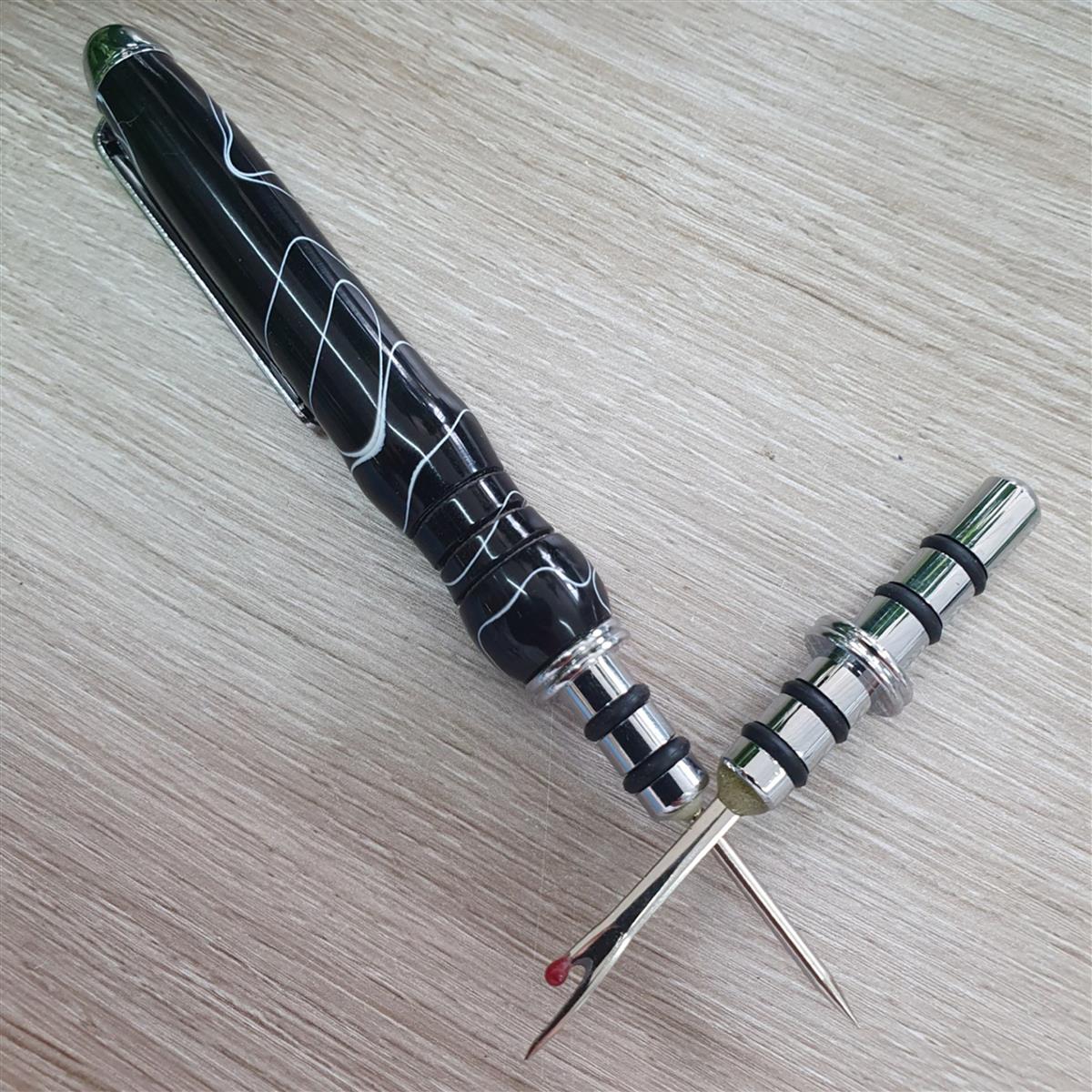 All Dunn By Hand- Luxury Hand Made Pokey Tool and Seam Ripper Set Mono ...