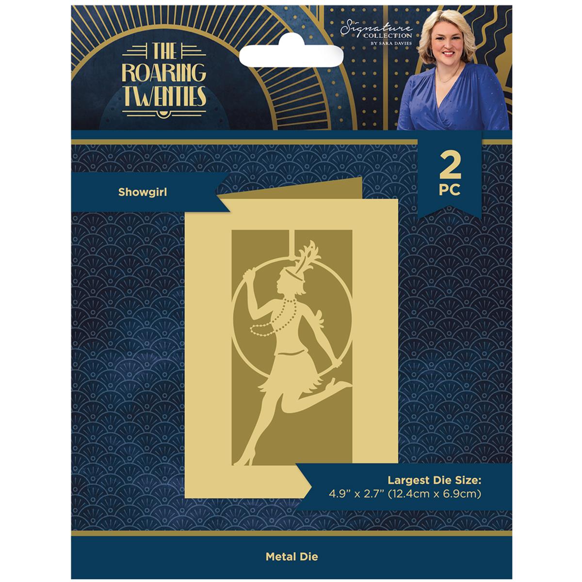 Sara Signature - The Roaring 20s - Metal Die - Create a Card - Showgirl ...