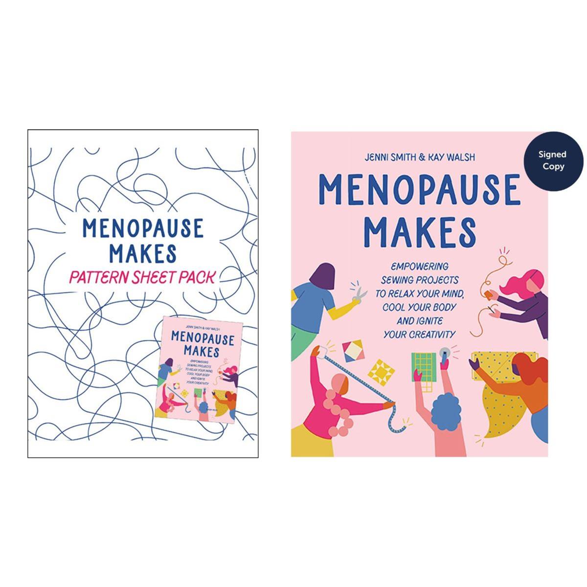 Menopause Makes Book by Jenni Smith & Kay Walsh Signed Plus Pattern ...