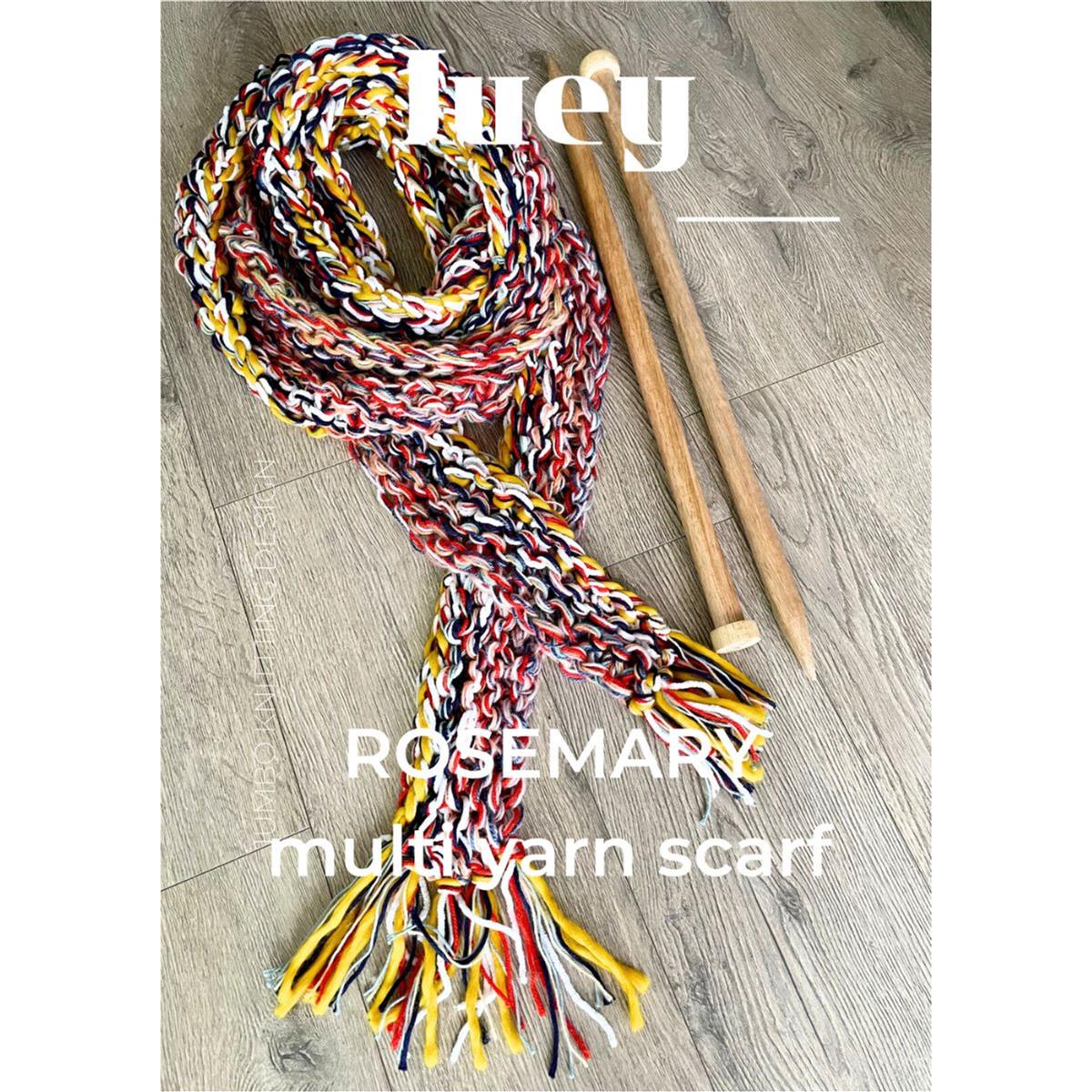 Juey Jumbo Rosemary-Stash Scarf Pattern | SewingStreet