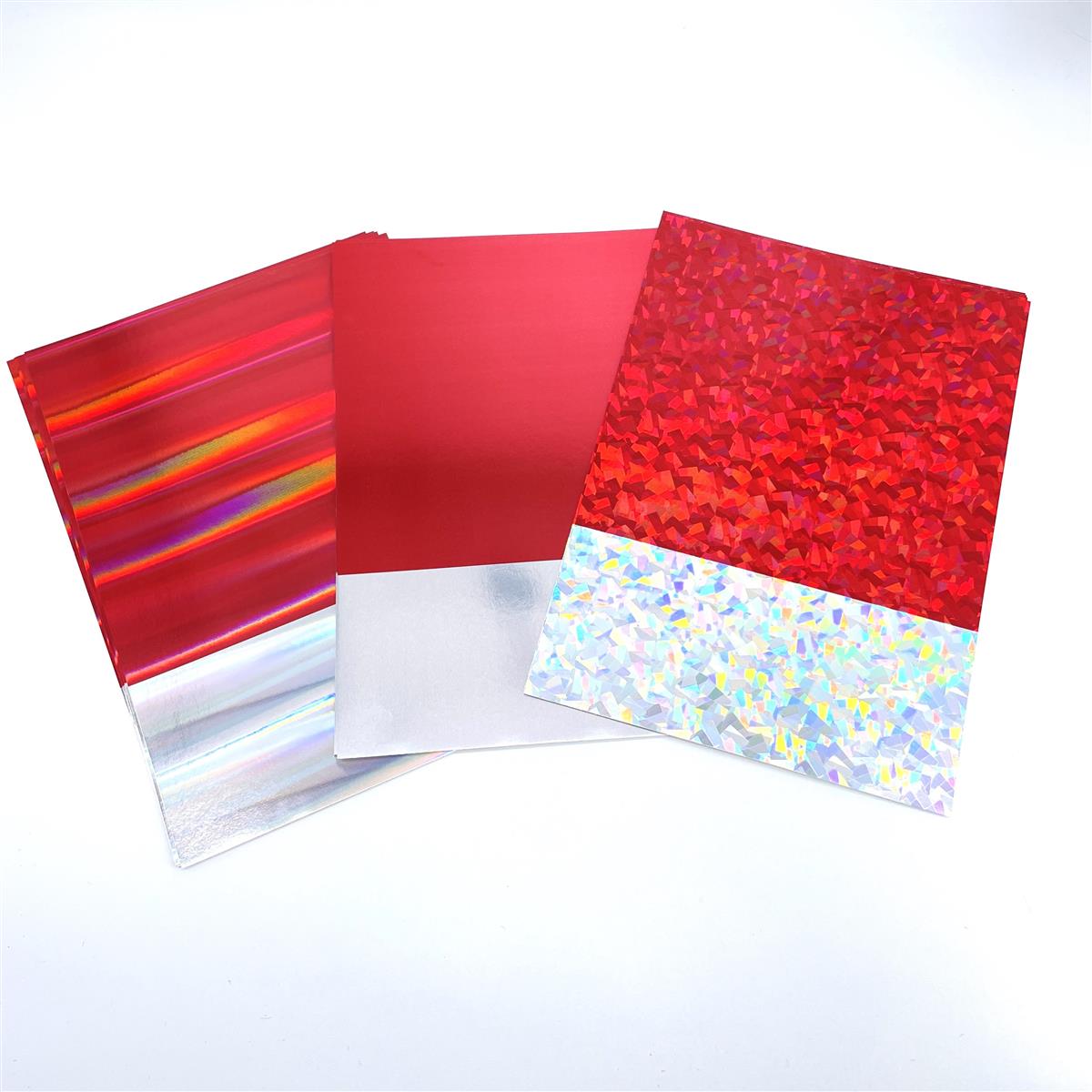 A4 DUO CARD MIX - RED MIX x 15 SHEETS | HobbyMaker