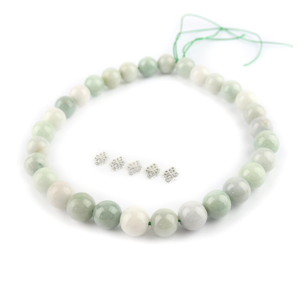 Multi-Strand Connectors - 925 Sterling Silver 8x12mm Four Hearts ...