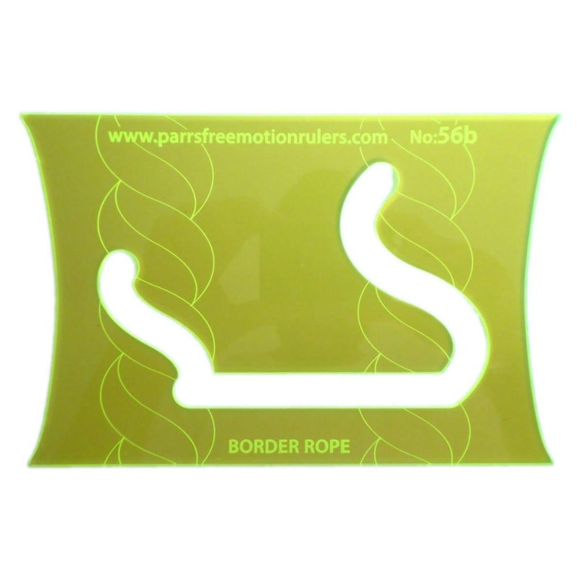 Parrs Free Motion Ruler 56b Border Rope | SewingStreet