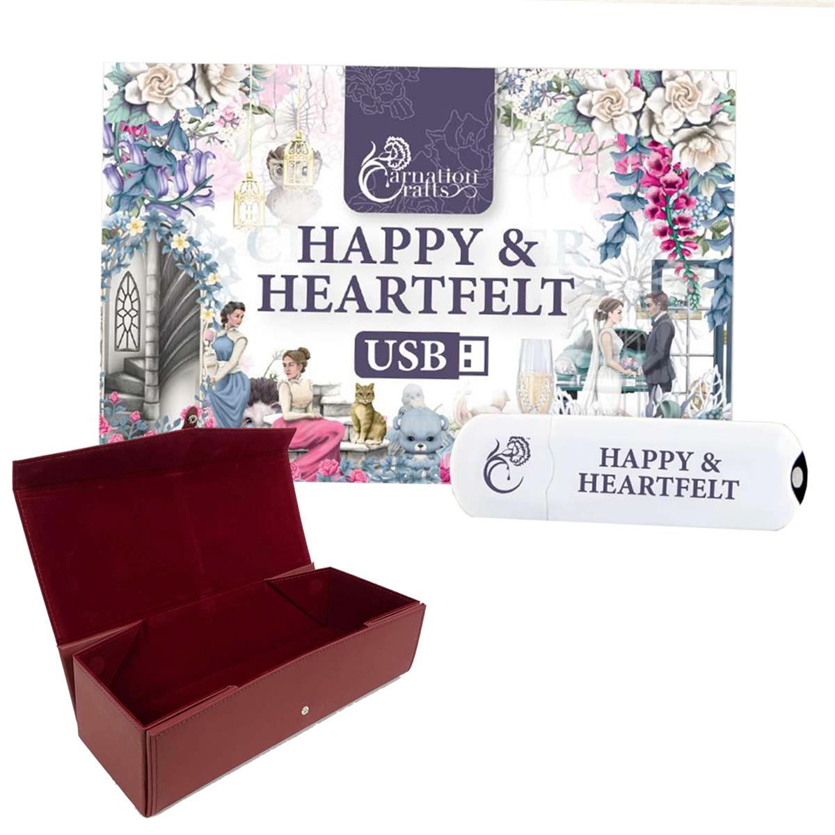 Carnation Crafts Happy & Heartfelt USB with FREE USB & Craft Storage ...