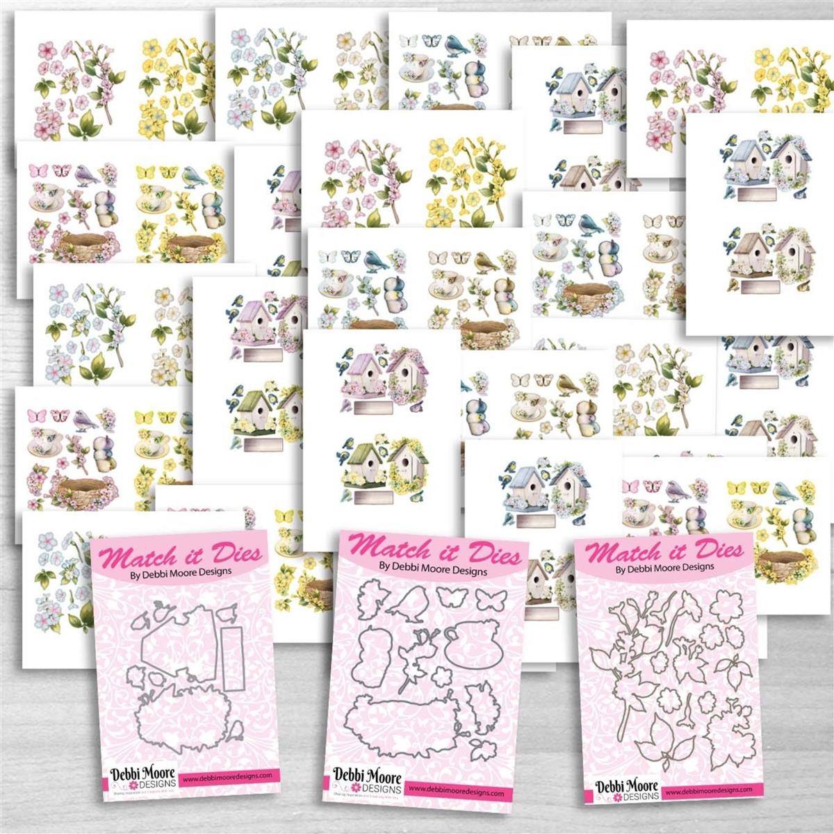 Match it Multibuy Spring Die Set - 33 dies and 50 Crafting sheets ...