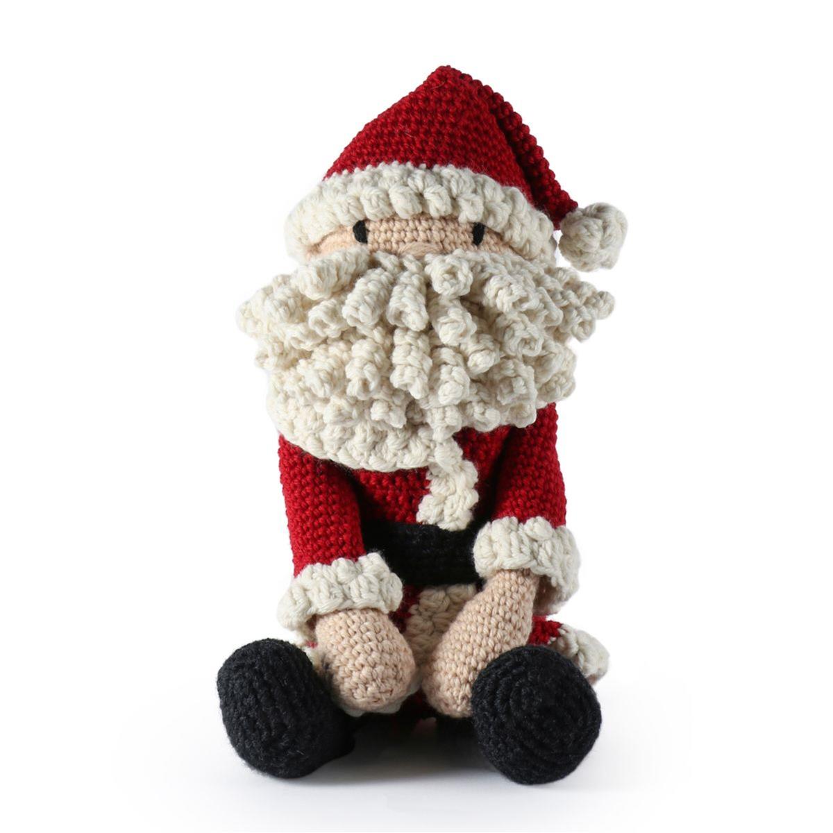 TOFT Large Crochet Santa | SewingStreet