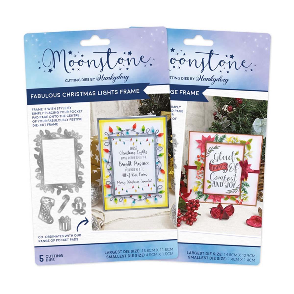 Moonstone Dies - Fabulous Christmas Light & Festive Foliage Frames ...