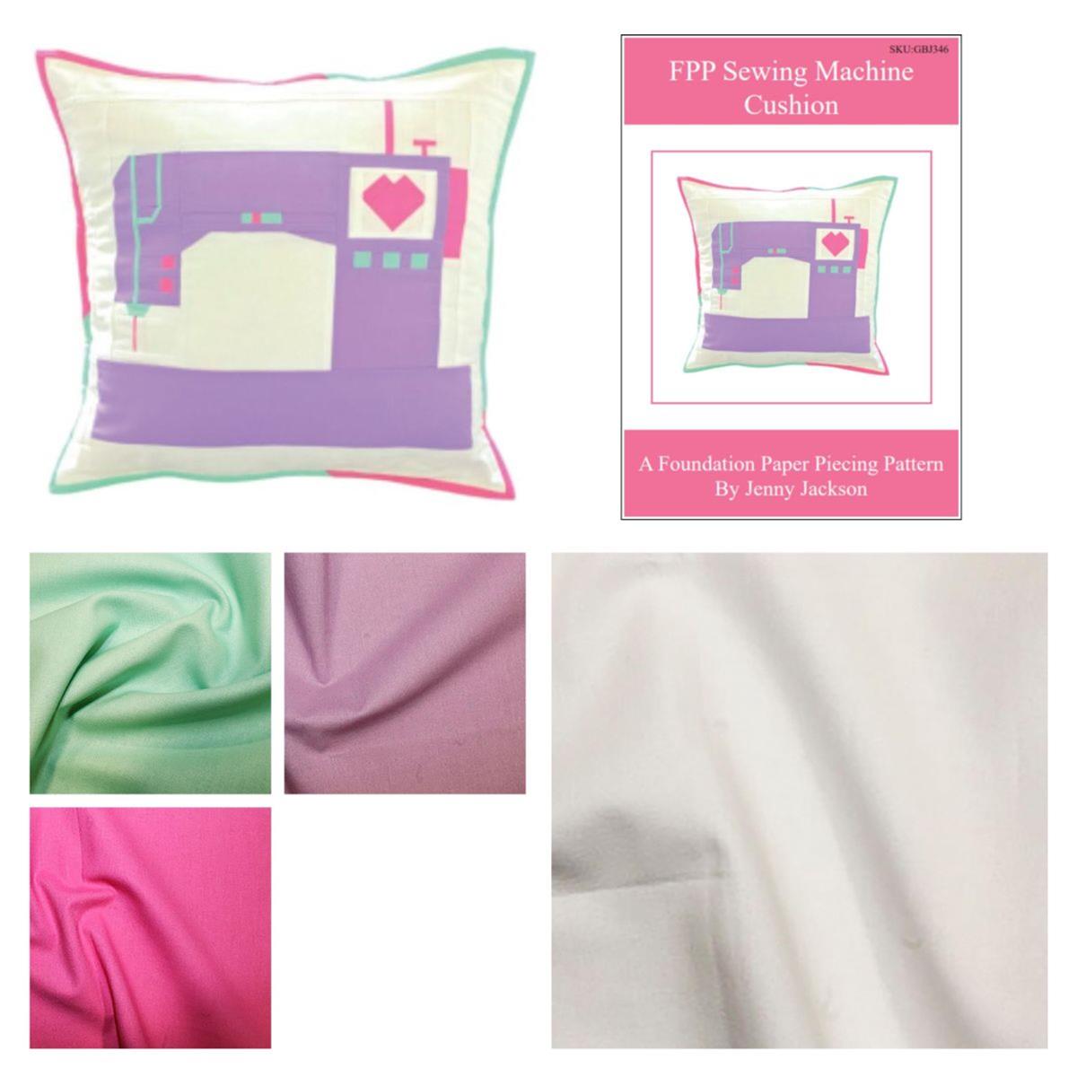 Jenny Jackson Plains FPP Sewing Machine Cushion Kit: Instructions, F8th ...