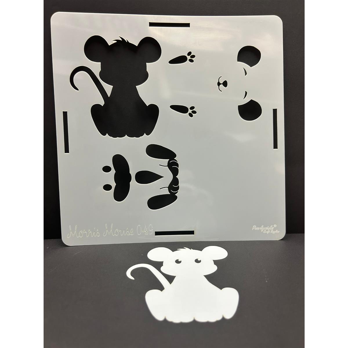Mavis Mouse Rotation Stencil | HobbyMaker