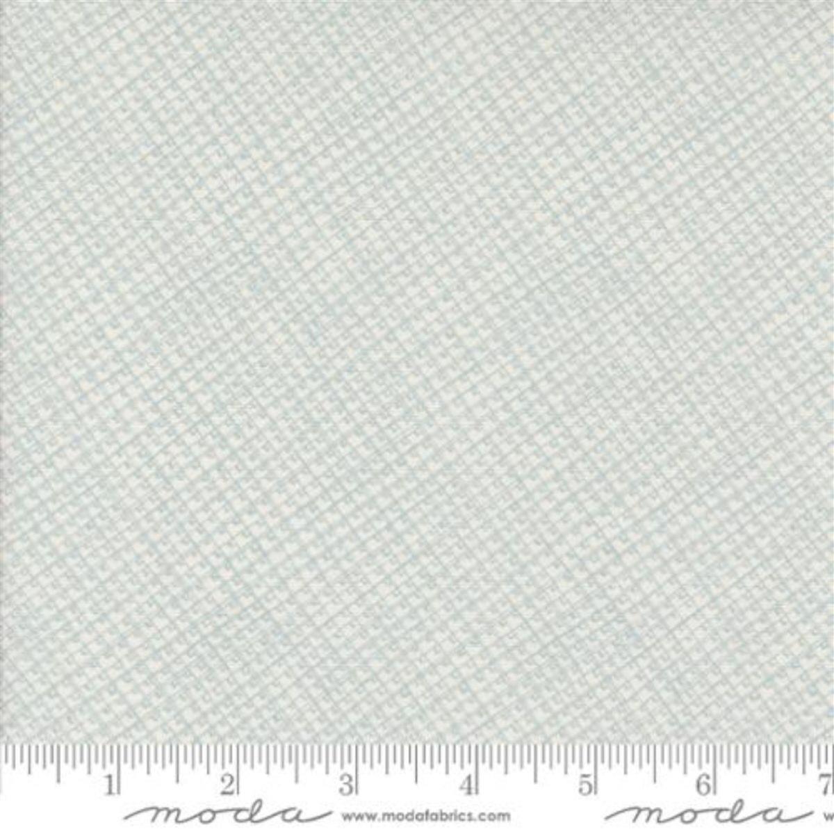 Moda Janet Clare Larking Collection Check Porcelain Fabric 0.5m | SewingStreet
