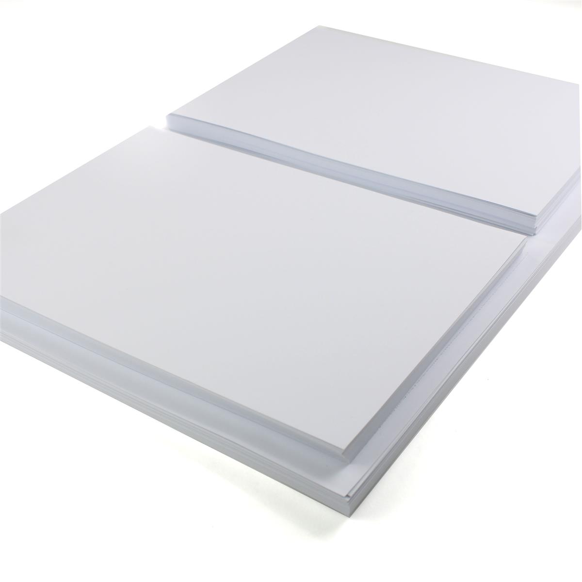 Back In Stock! srA3 + A4 Super White Craft Card Bundle - 250gsm - Pack ...