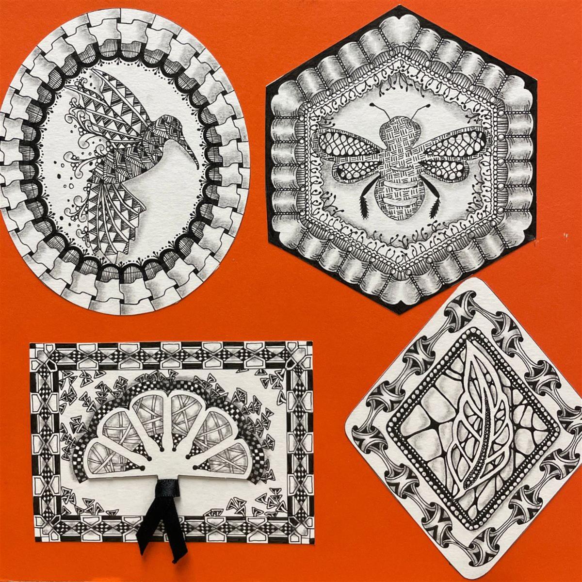 Sanntangle Set 2 Tangly Blocks DO NOT USE | SewingStreet