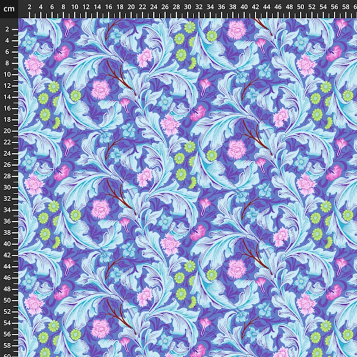 Kaffe Fassett X William Morris Collection Leicester Cobalt Extra Wide ...