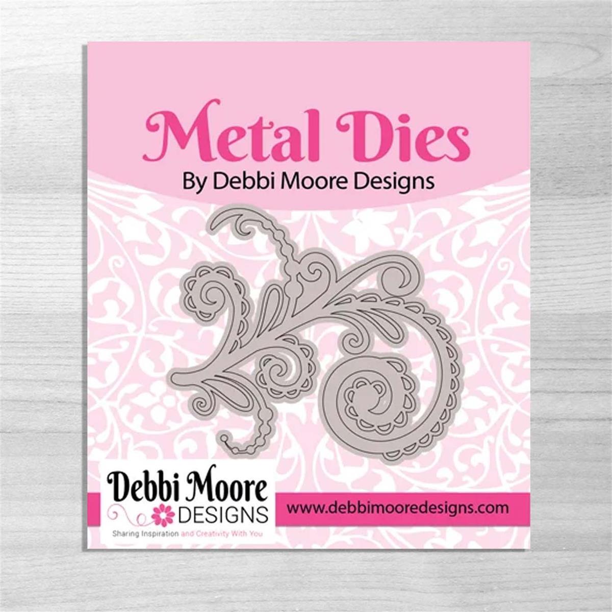 Debbi Moore Designs- Swirl Lace Flourish Metal Die | HobbyMaker