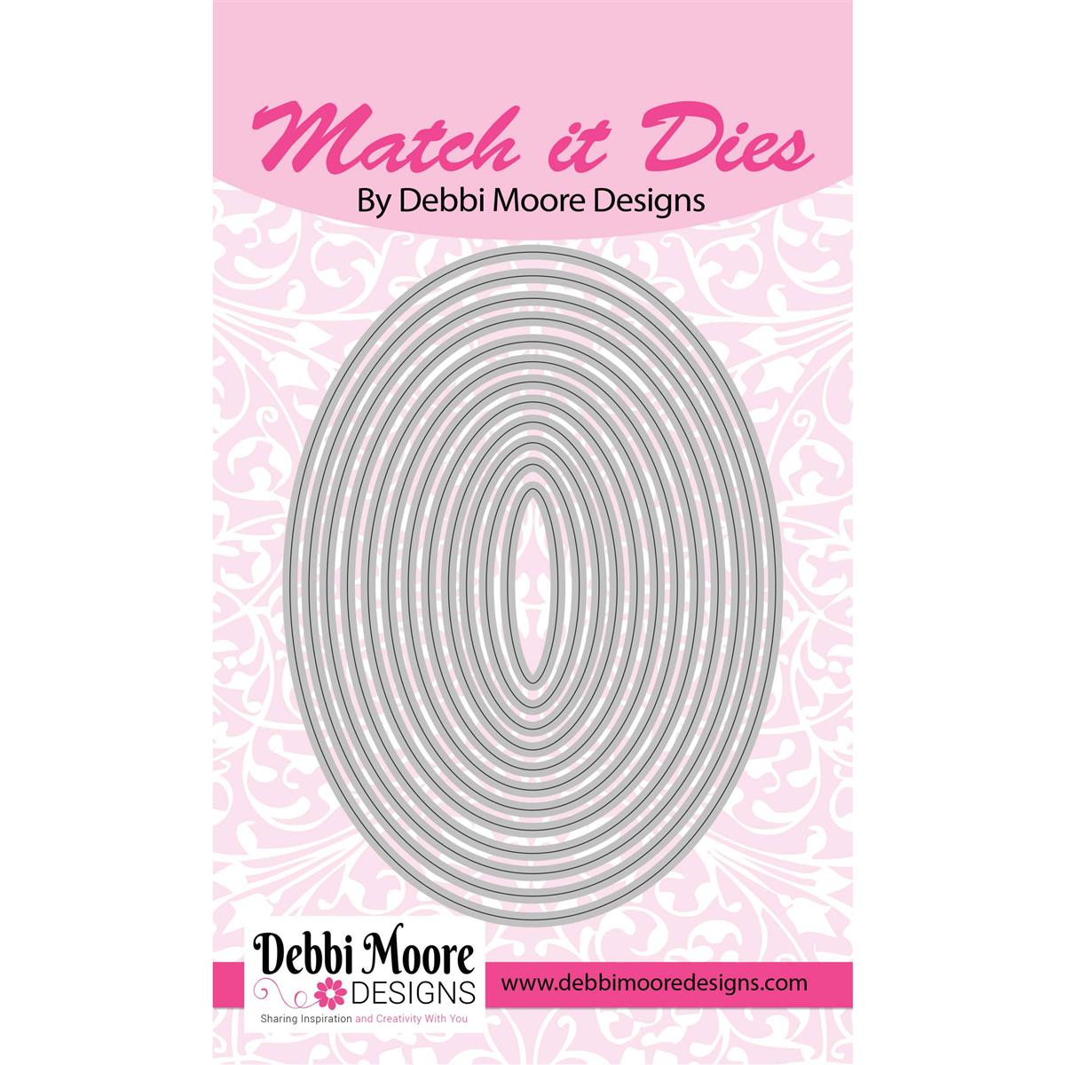 Match It Oval Nesting Die | HobbyMaker