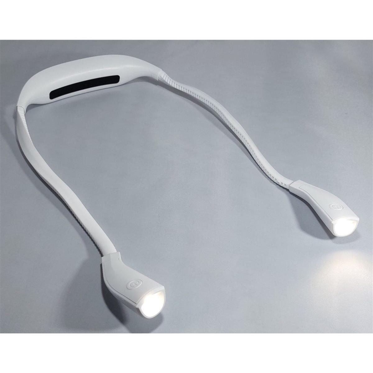 Native Lighting White Rechargeable Neck Light | SewingStreet