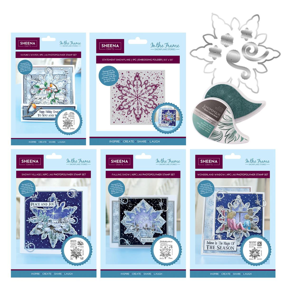 Sheena Douglas - In The Frame - Snowflake Stories - 45 Piece ...