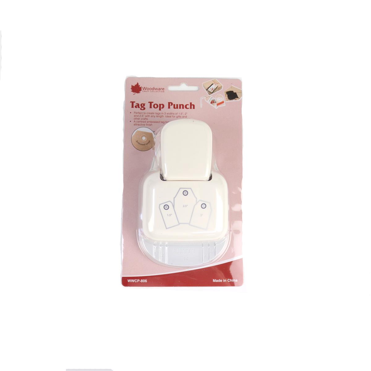 Woodware Tag Top Punch - Straight Shoulders | HobbyMaker