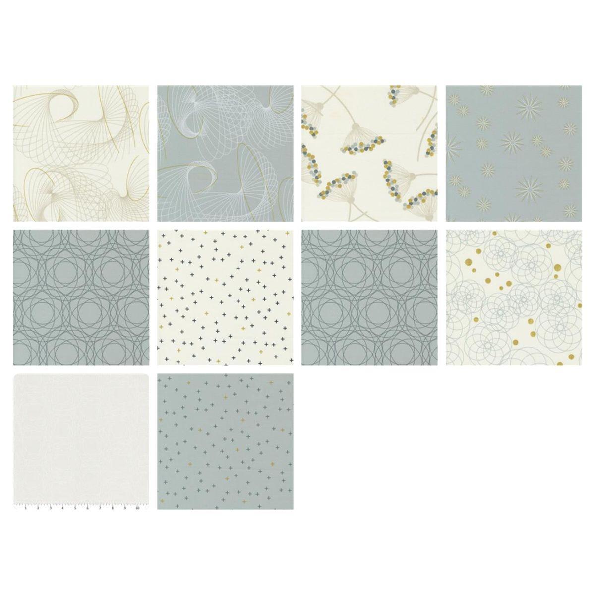 Moda Zen Chic Shimmer Fabric Bundle (5m) | SewingStreet